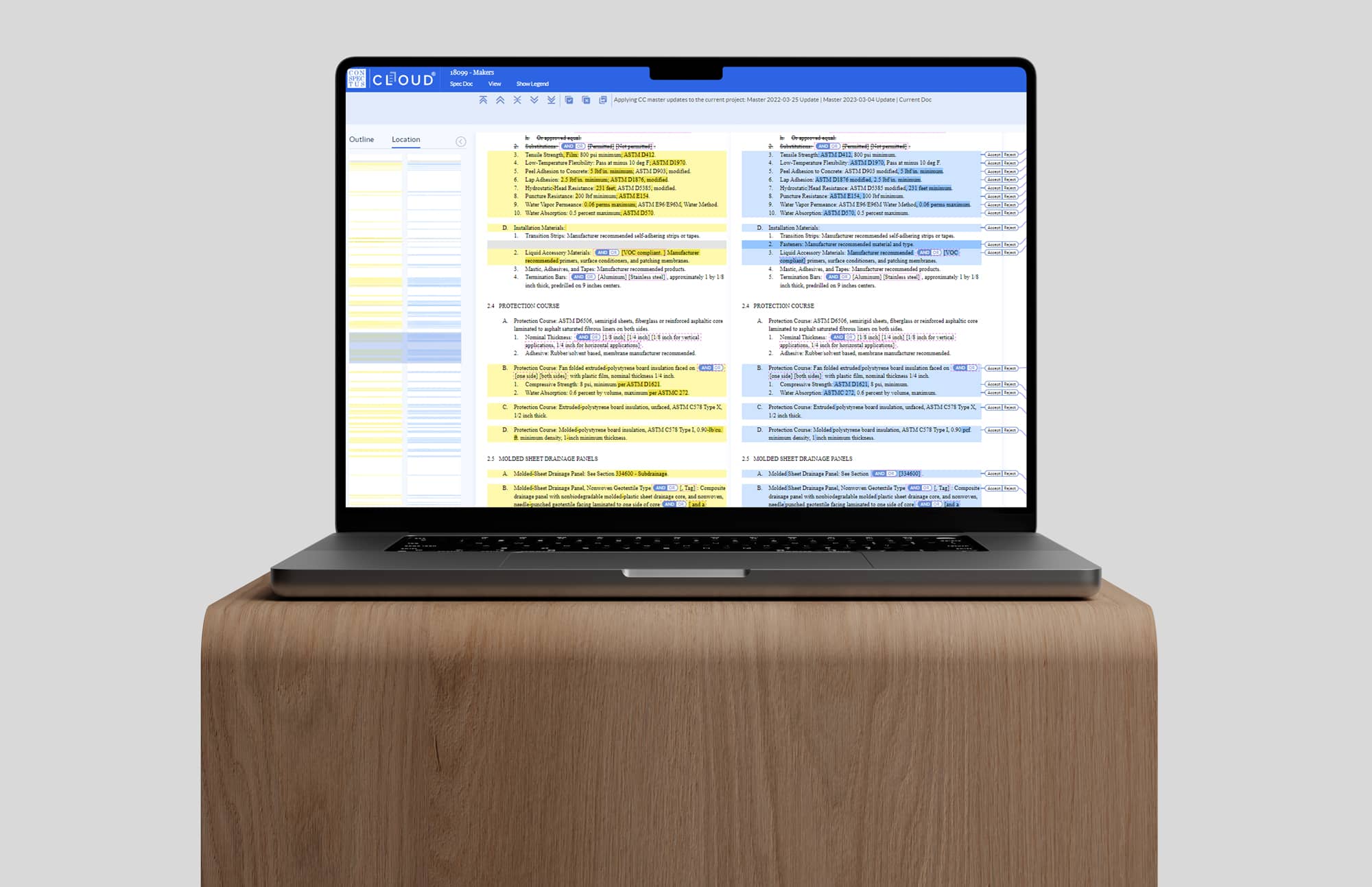 Conspectus Cloud | Spec Writing Platform with Unlimited Collaboration